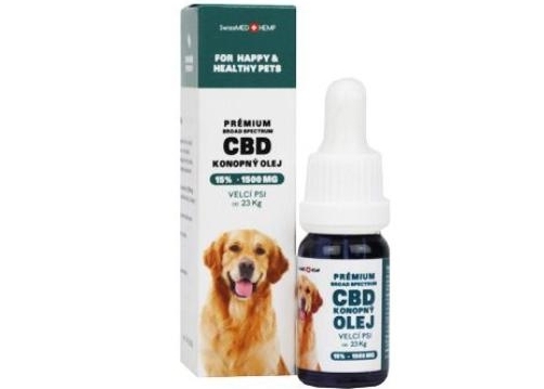 CBD olej pro psa - Merlinovo Psikralovstvi.cz - eshop pro psy